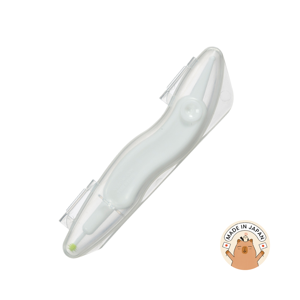 Green Bell Two-Way Baby Nose Tweezers & Brush – Kinchan-Japanese Kids ...
